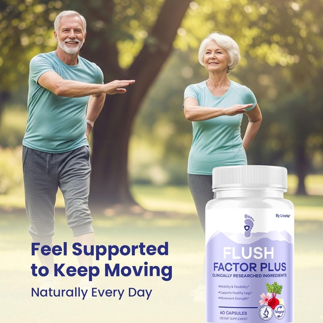 Flush Factor Plus: Natural Support for Swollen Feet Relief - Need For Run